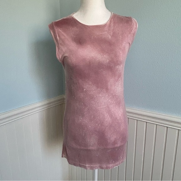 IRO | Tops | Iro Mateus Muscle Cutout Tee Pink Sleeveless Tank Top ...